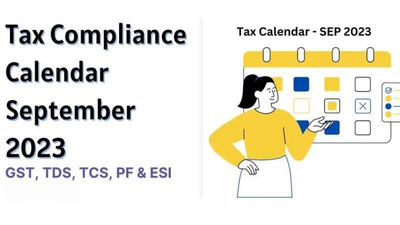 September 2023 Tax Calendar: Keep Track of These Important Tax Due Dates